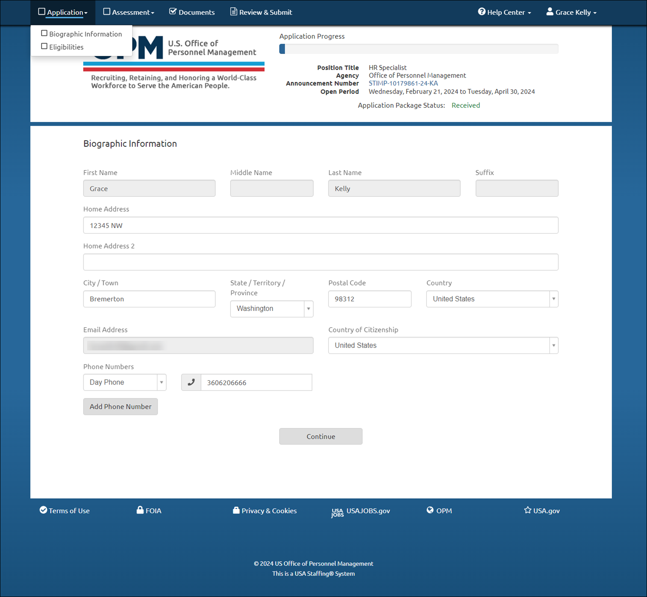 Updating Your Submitted Application Package For An Open Announcement